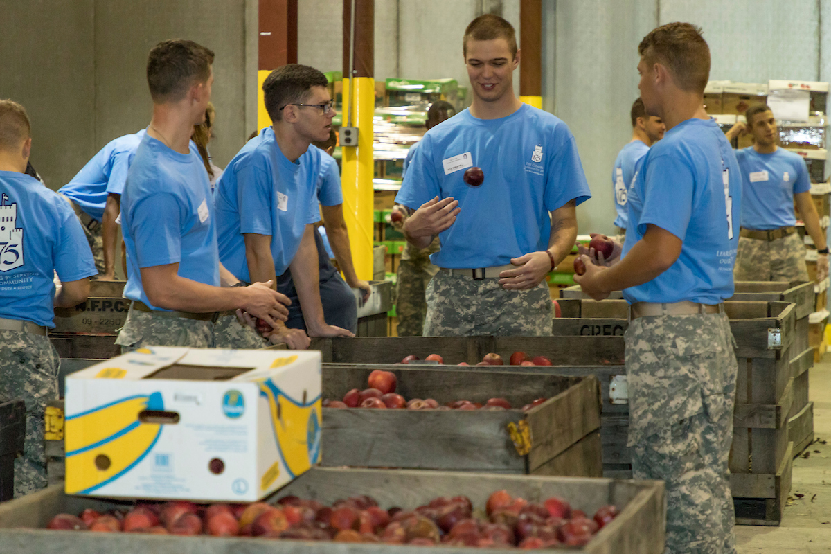 Leadership Day symbolic of cadets’ year-round community service - The ...