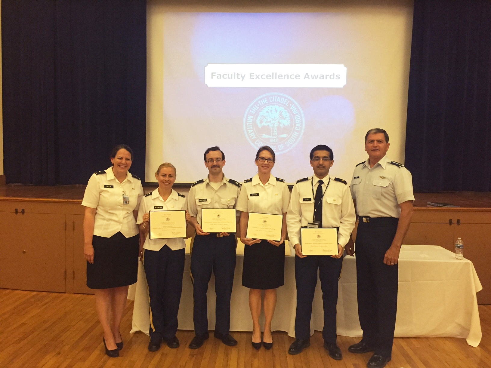Citadel honors faculty excellence in teaching, research and service ...