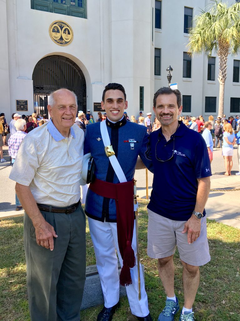 Their journeys to earn The Citadel Band of Gold - The Citadel Today