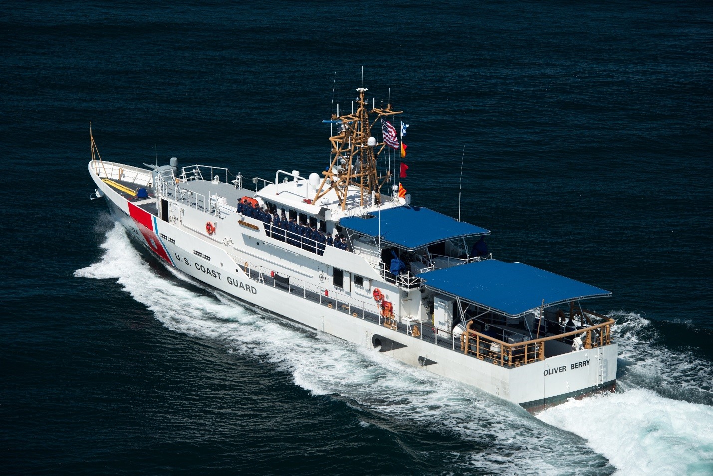 Coast Guard cutter Oliver Berry first ship named after Citadel alumnus ...