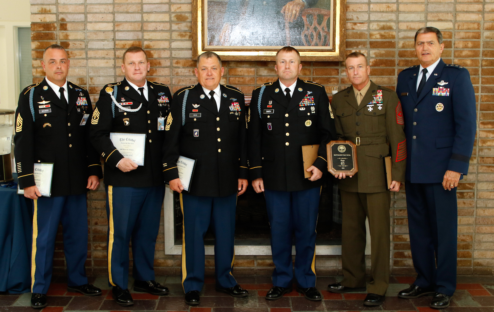 Citadel President recognizes excellent work by employee and team of the ...