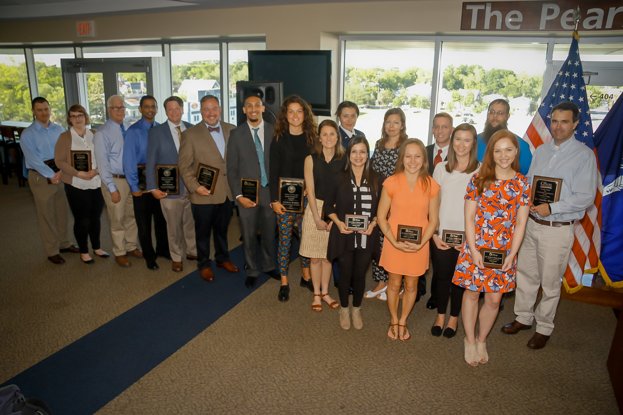 The Citadel Graduate College honors remarkable students - The Citadel Today