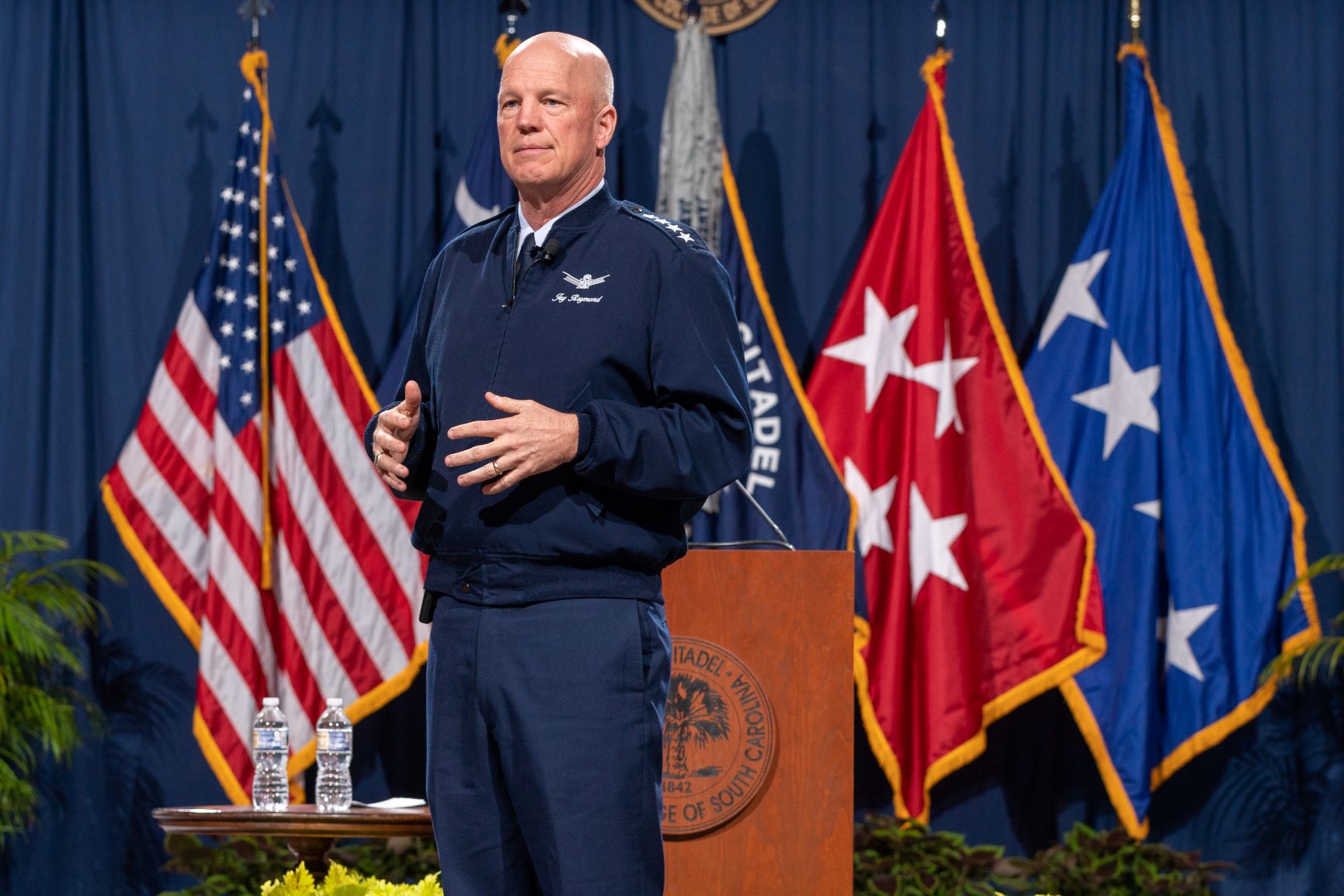 General who commands US operations in space speaks at The Citadel - The ...