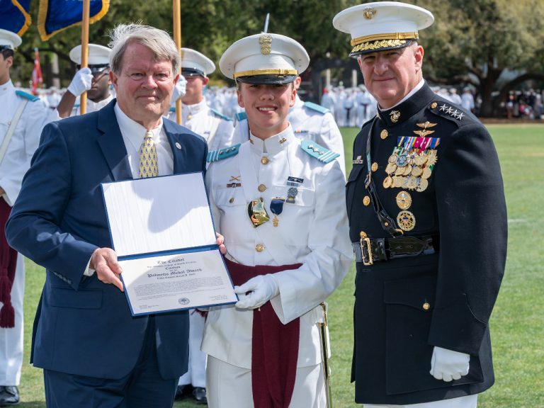 Top principled leaders receive Palmetto Awards - The Citadel Today