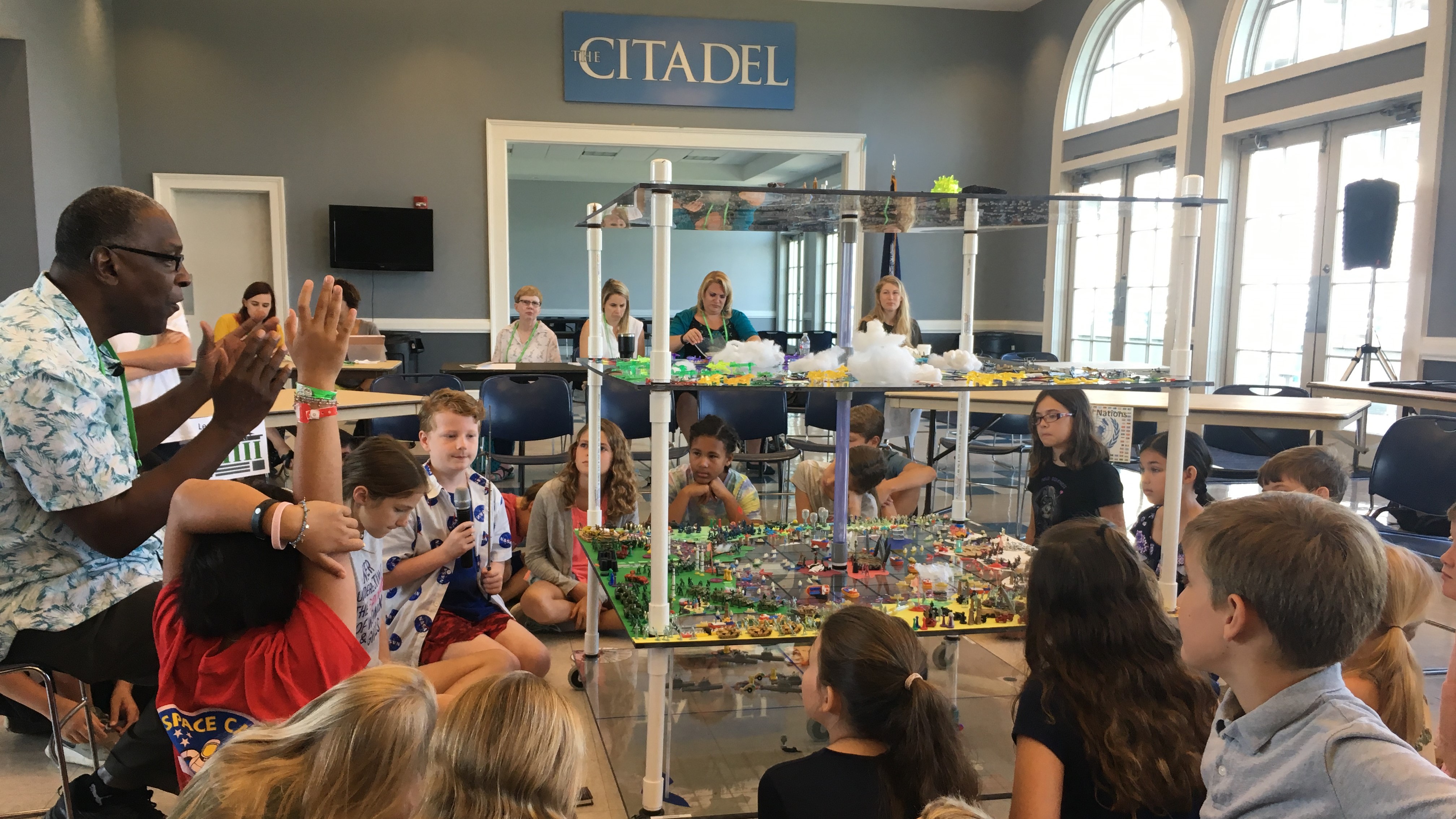 Future leaders learn to promote peace in hands-on event held on Citadel ...