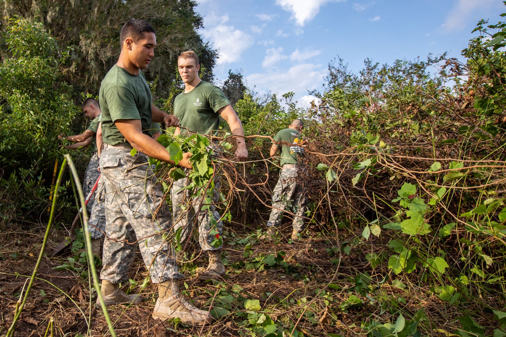 A day to demonstrate the servant leadership of Citadel cadets - The ...