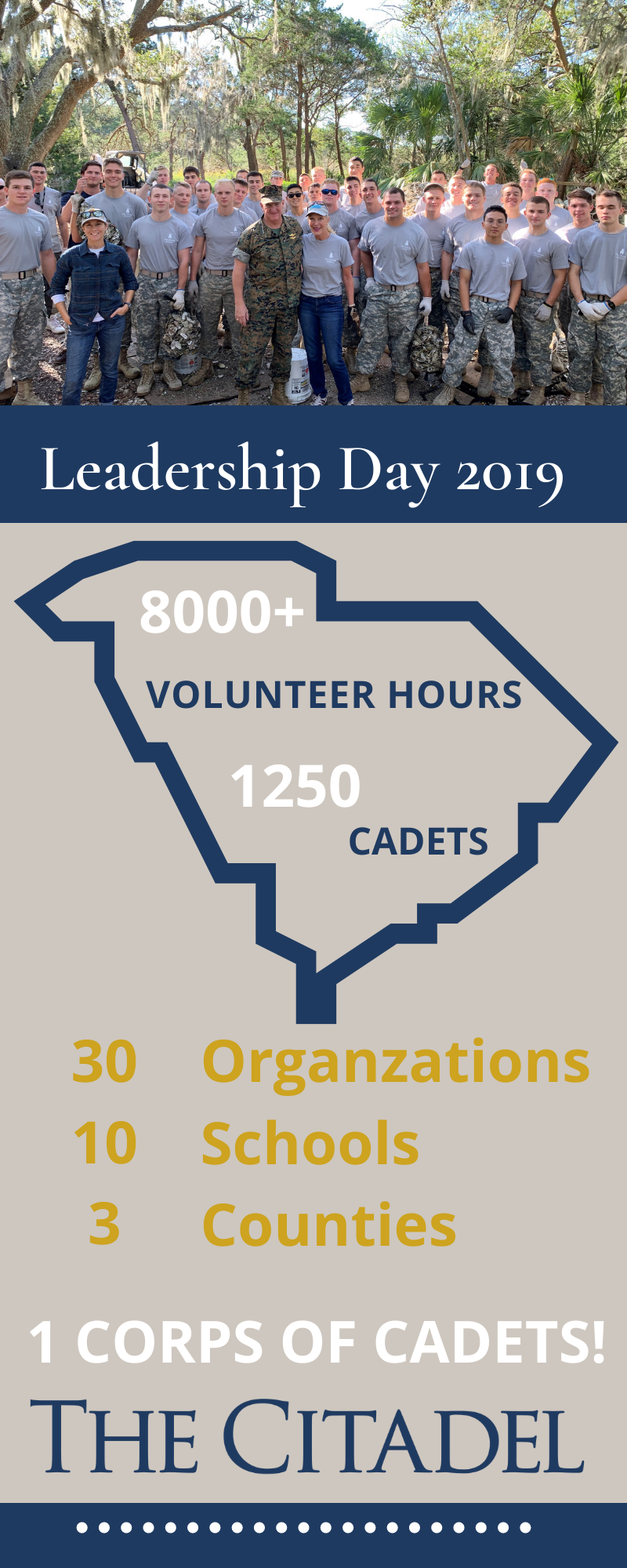 Cadets in the community: leading the way and giving back - The Citadel ...