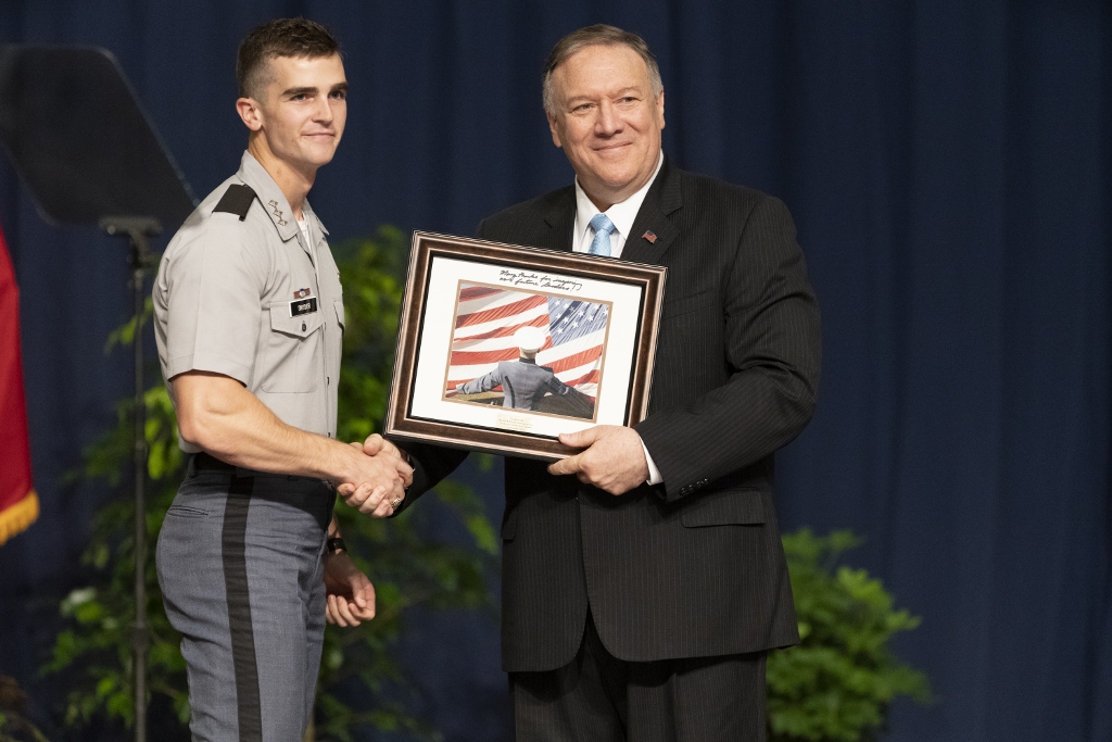 U.S. Secretary of State to cadets: your mission will hinge on your ...
