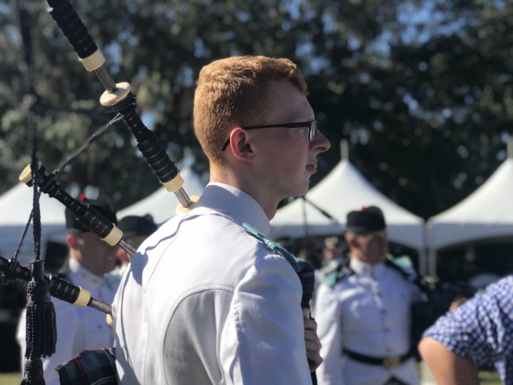 The Citadel's Regimental Pipe Band helps bring Scotland to the ...