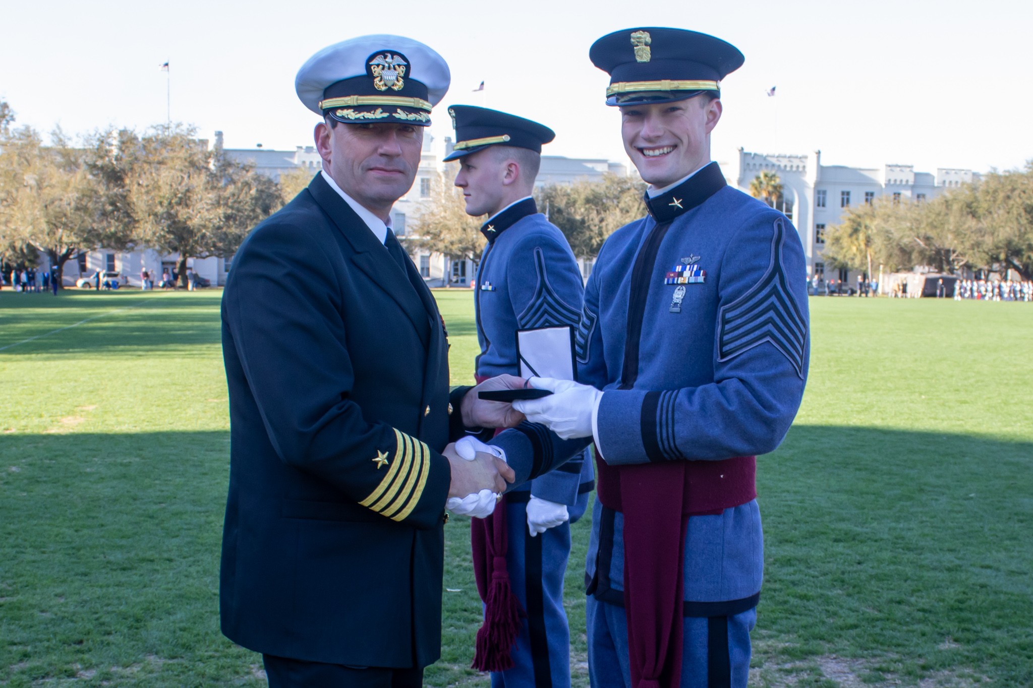 Cadets, both battalion commanders, honored with distinguished awards ...