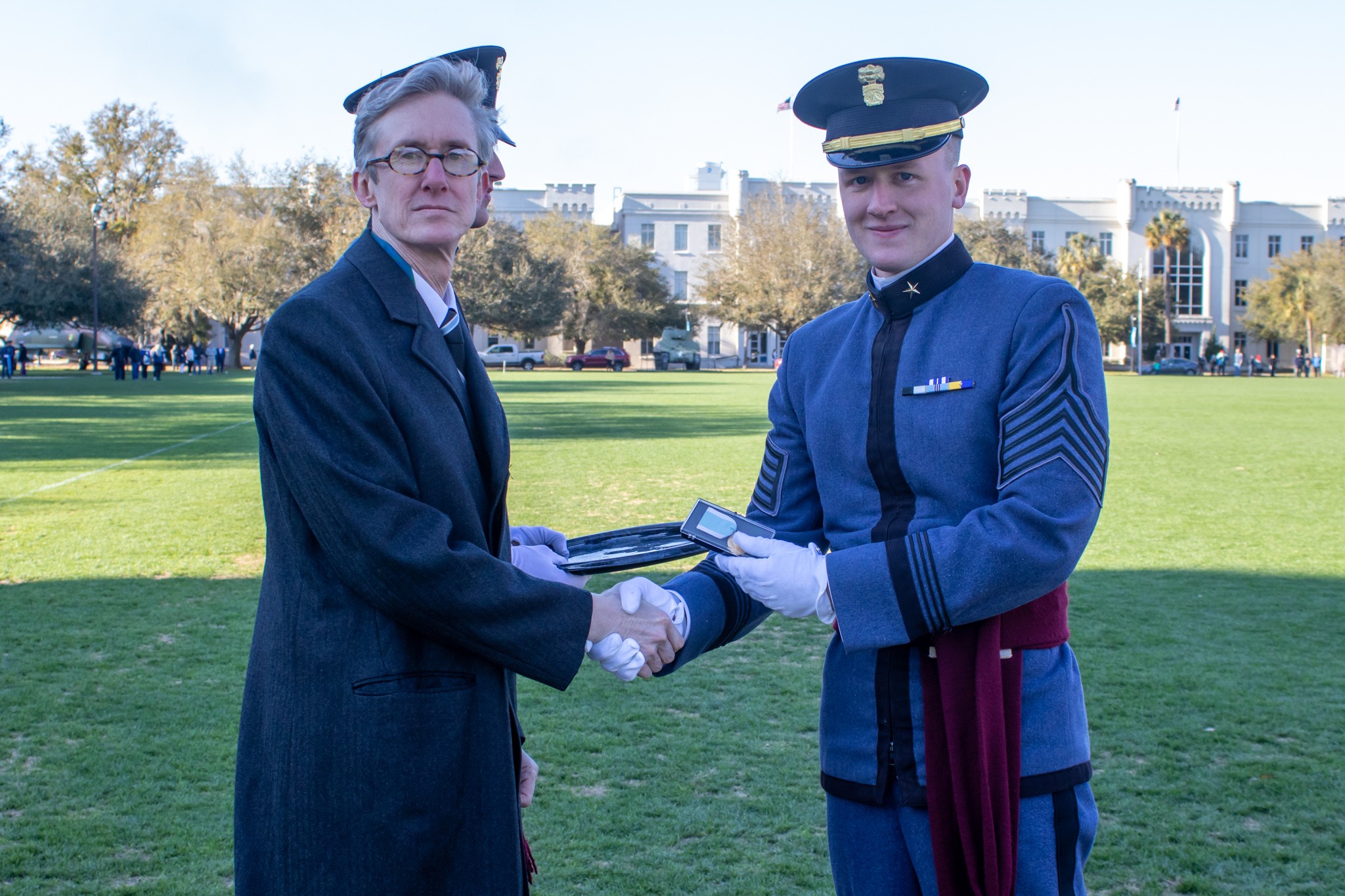 Cadets, both battalion commanders, honored with distinguished awards ...