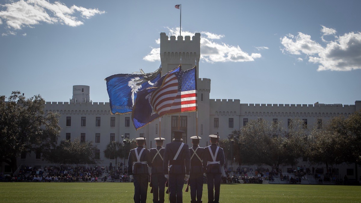 The new faces of cadet leadership at The Citadel for the Class of 2021 ...