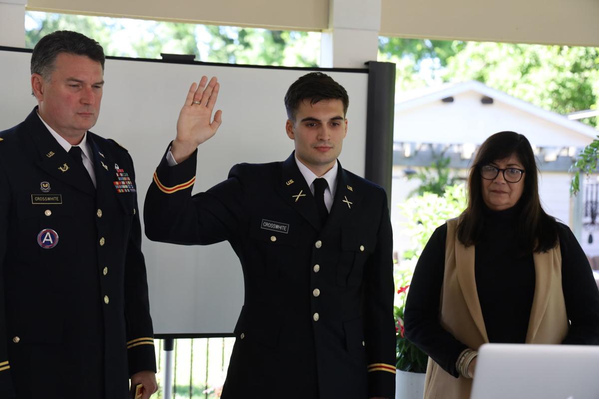 Crosswhite celebrates virtual graduation from The Citadel - The Citadel ...