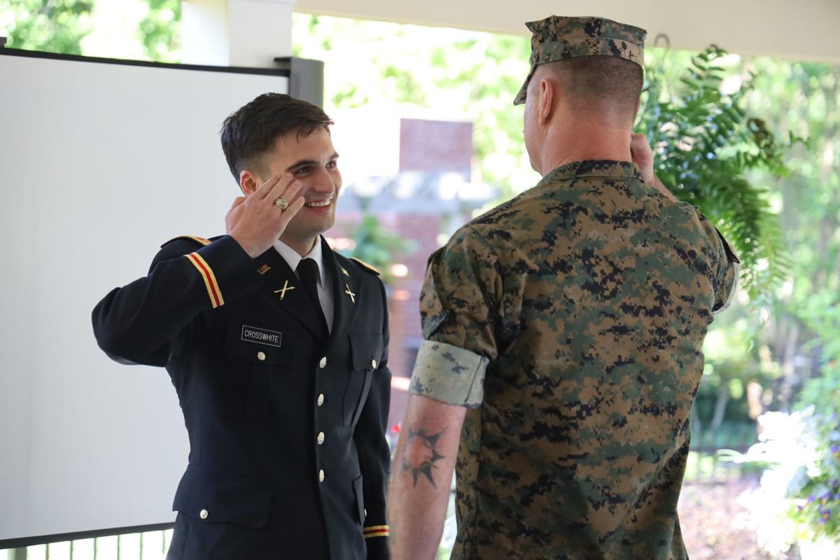 Crosswhite celebrates virtual graduation from The Citadel - The Citadel ...