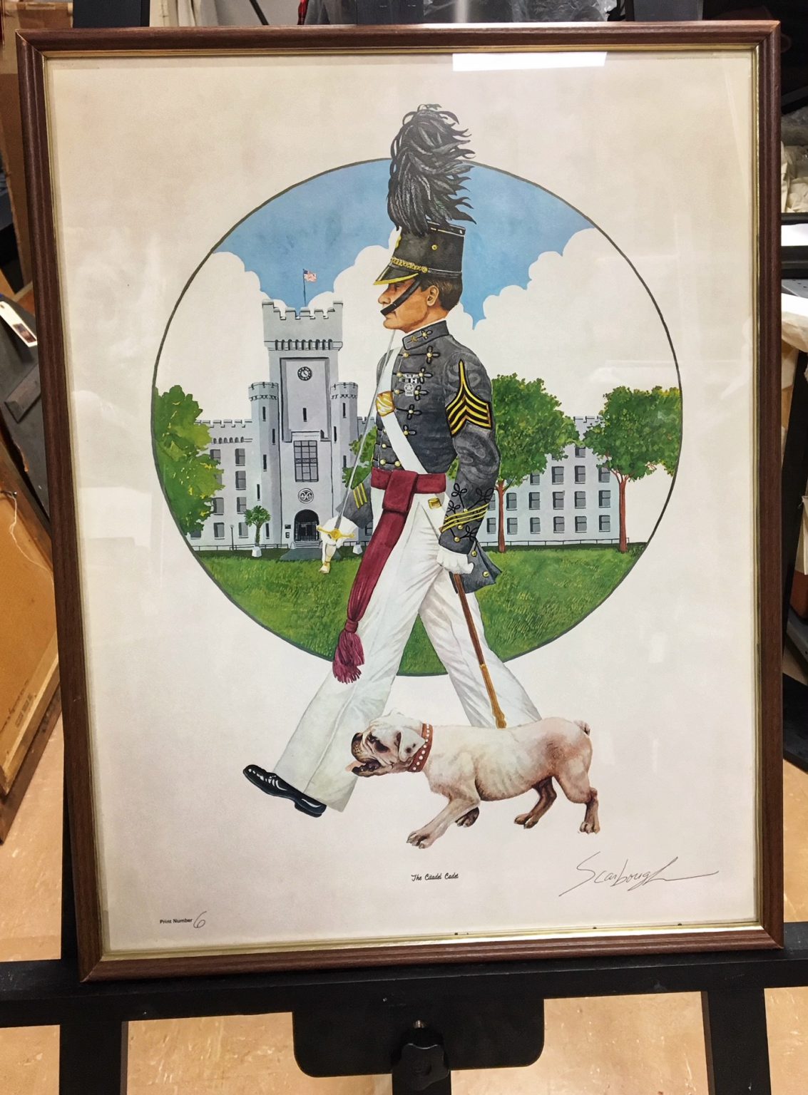 Veteran; former Naval artist's work for The Citadel part of his legacy ...