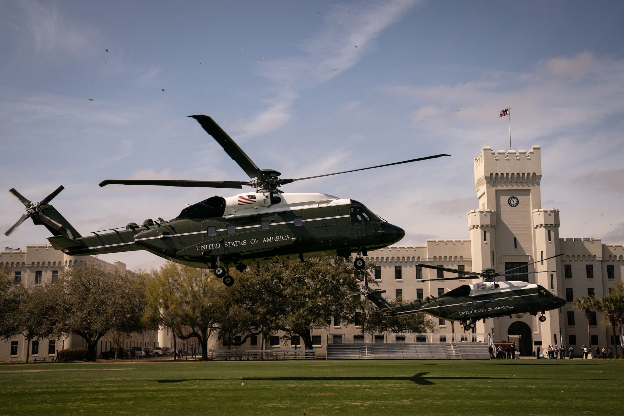 The Citadel gets a preview fit for a president - The Citadel Today