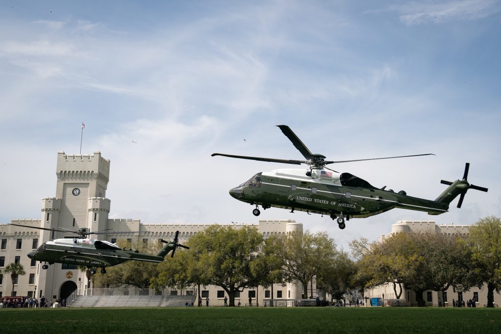 The Citadel gets a preview fit for a president - The Citadel Today