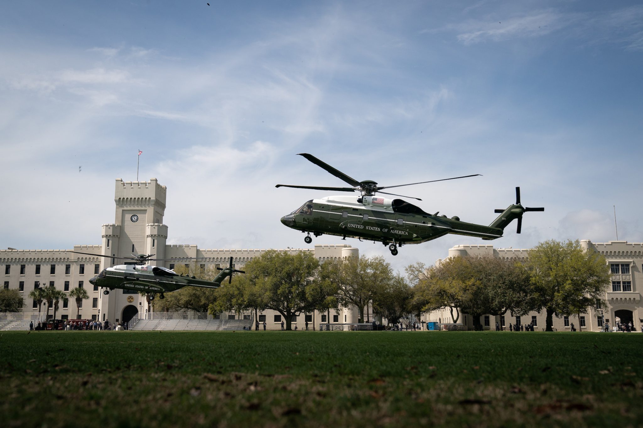 The Citadel gets a preview fit for a president - The Citadel Today