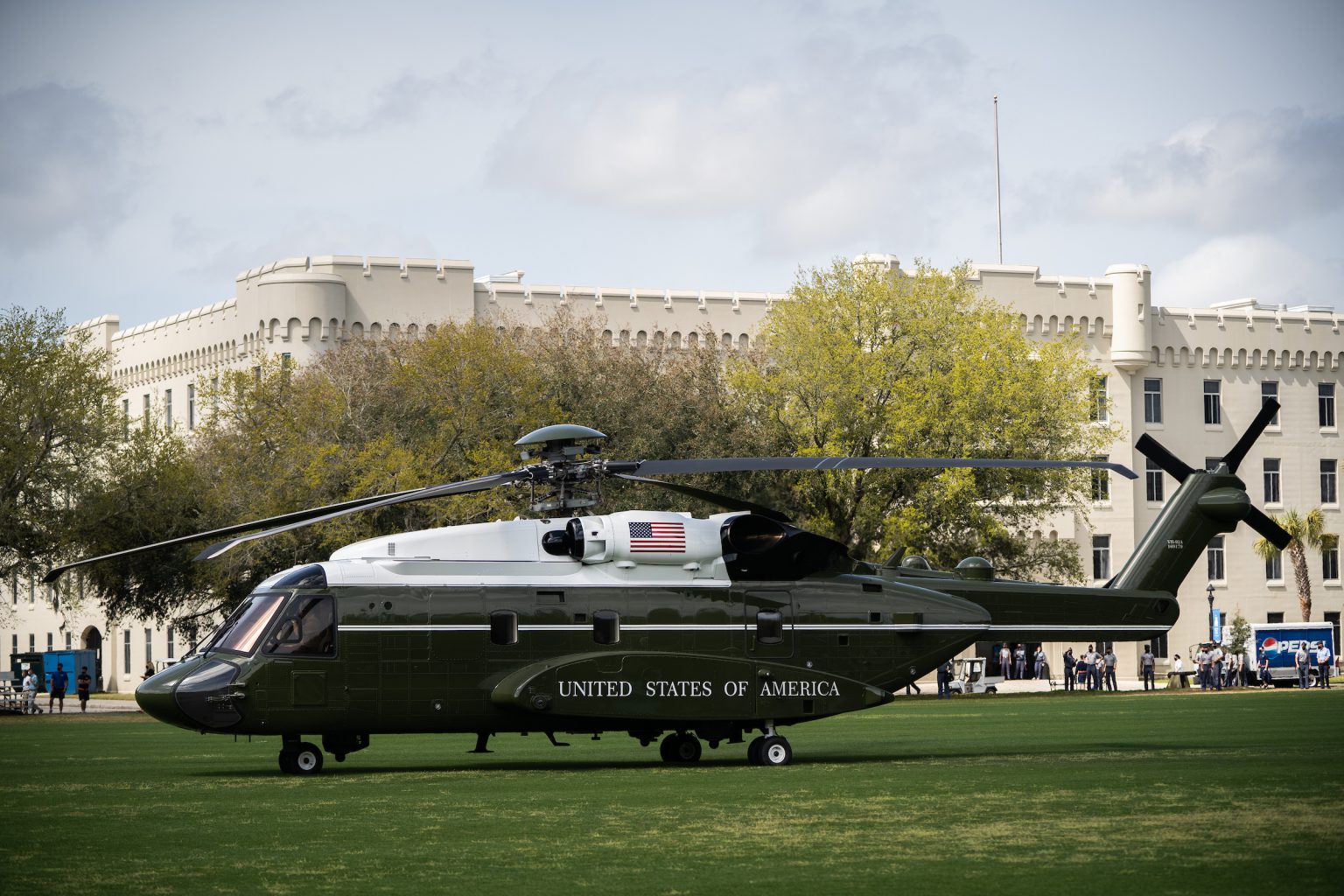 The Citadel gets a preview fit for a president - The Citadel Today