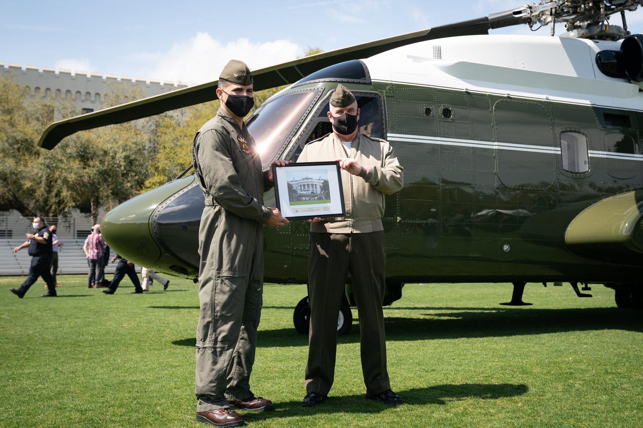 The Citadel gets a preview fit for a president - The Citadel Today