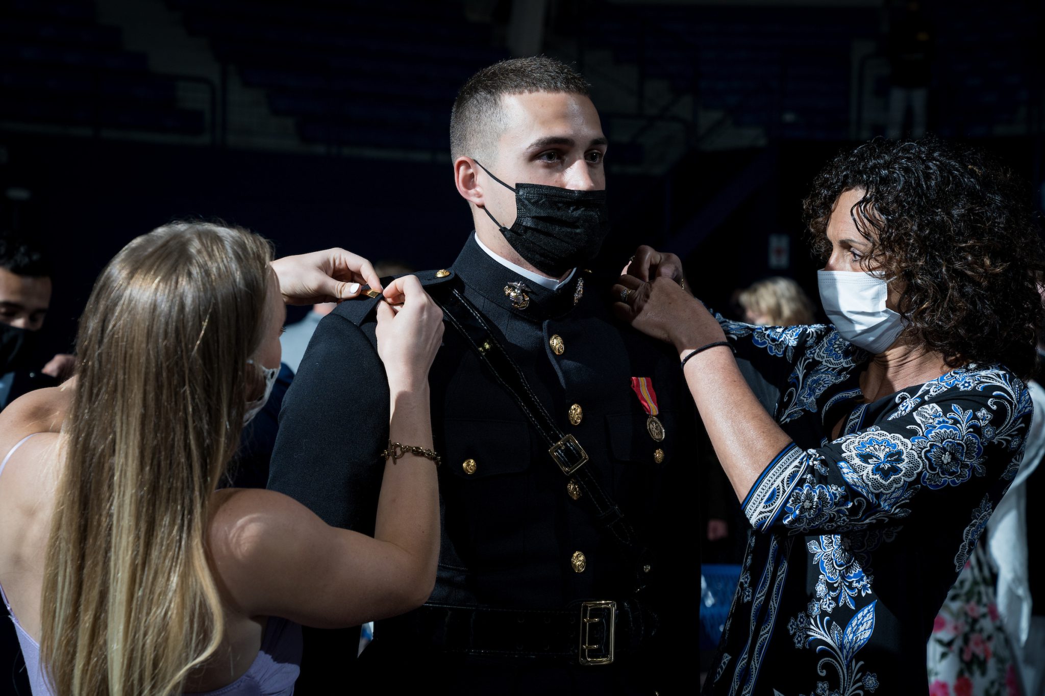 From cadet to commission: Members of the Class of 2021 become officers ...
