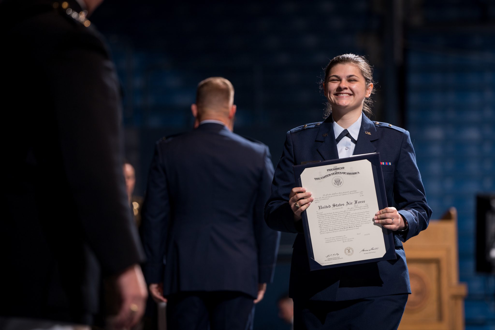 From cadet to commission: Members of the Class of 2021 become officers ...