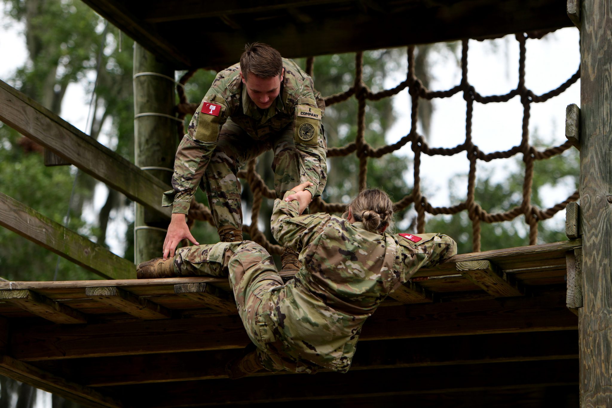 Cadets at The Citadel get hands-on leadership training at Marine Corps ...