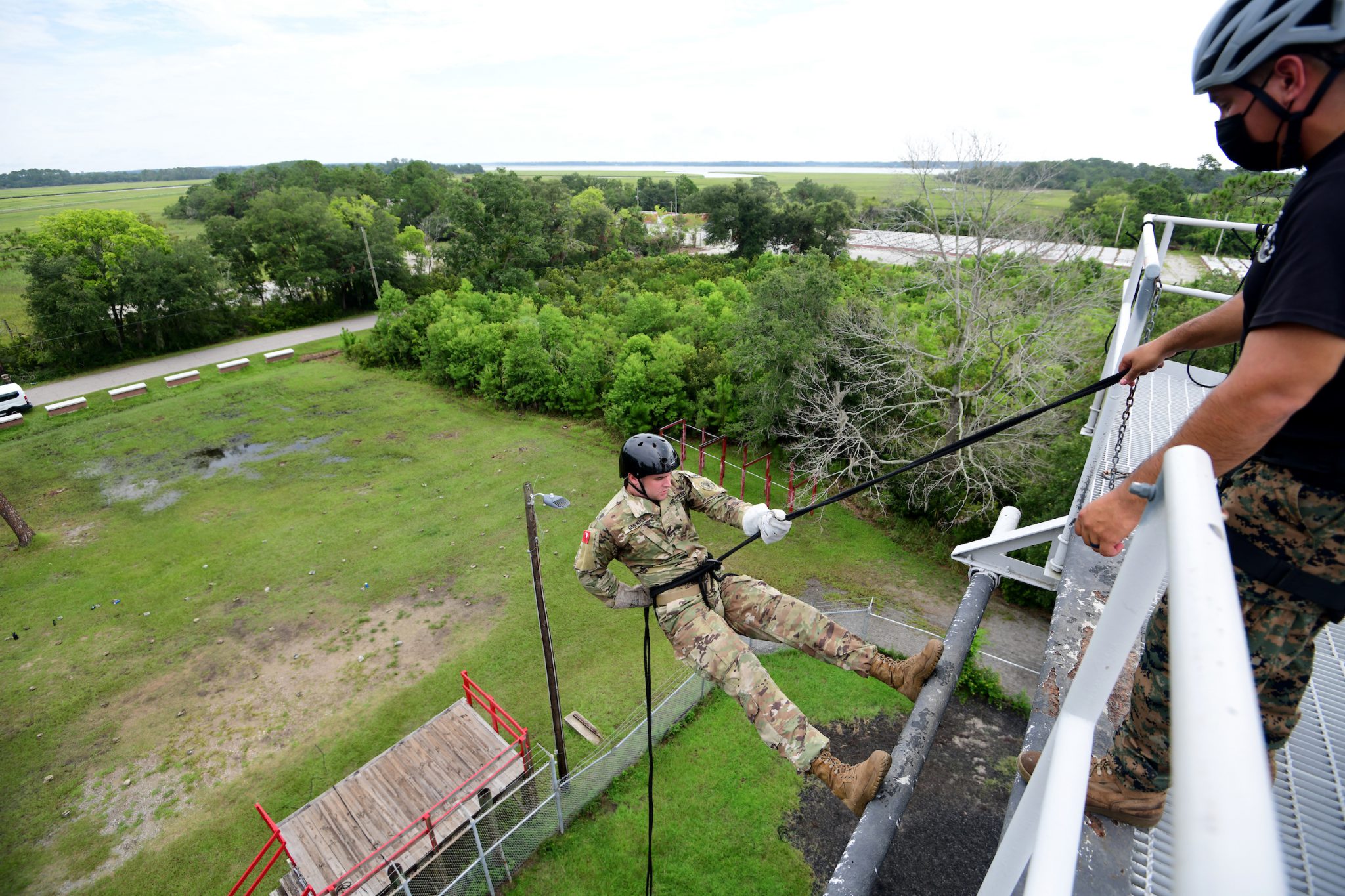 Cadets at The Citadel get hands-on leadership training at Marine Corps ...