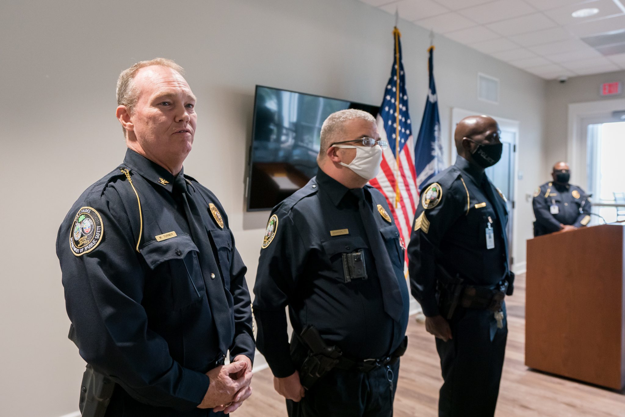 The Citadel promotes, honors two public safety officers - The Citadel Today