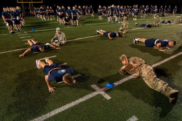 Every cadet. Twice a year. Every year. The Citadel Physical Fitness ...