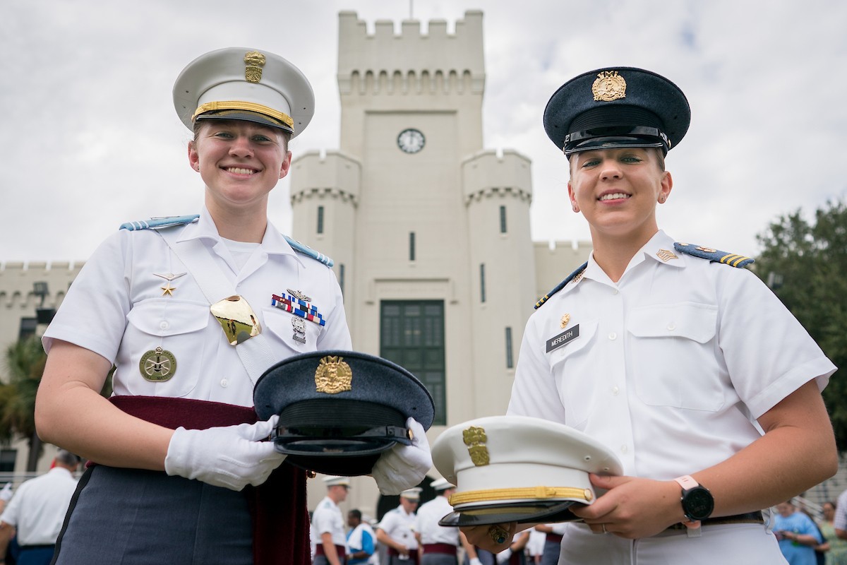 The Citadel and Virginia Military Institute mark historic year with ...