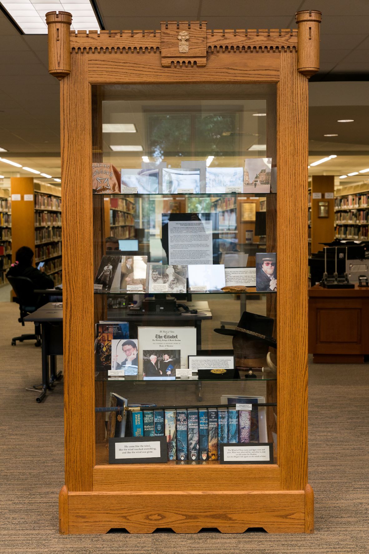 Prime placement for the world-famous story authored by a Citadel ...