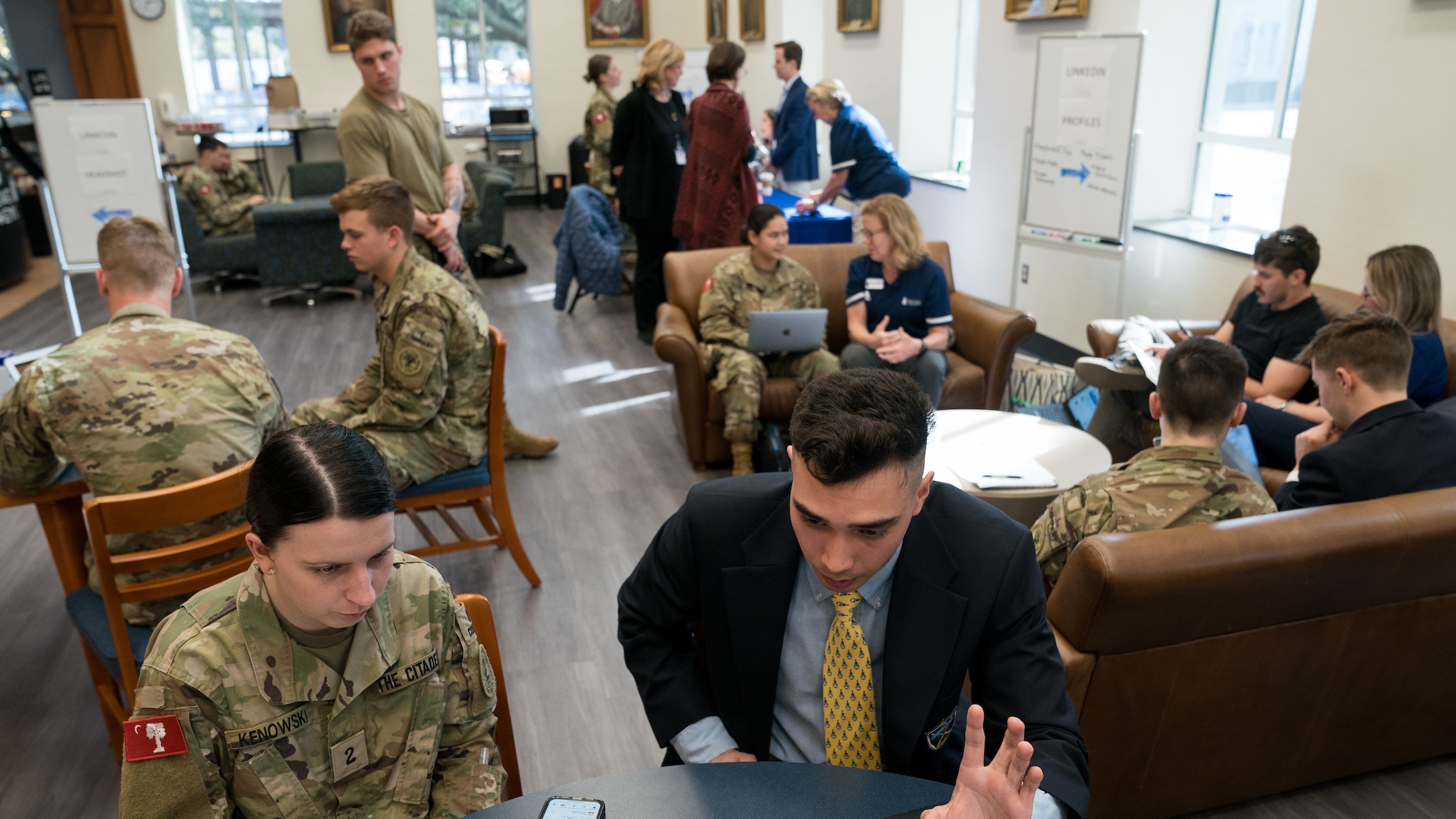 The Citadel Career Center prepares cadets and students to impress ...