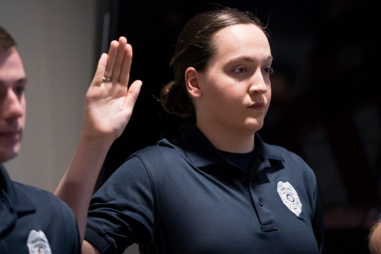 Law Enforcement career jumpstart: first cadets are sworn in as ...