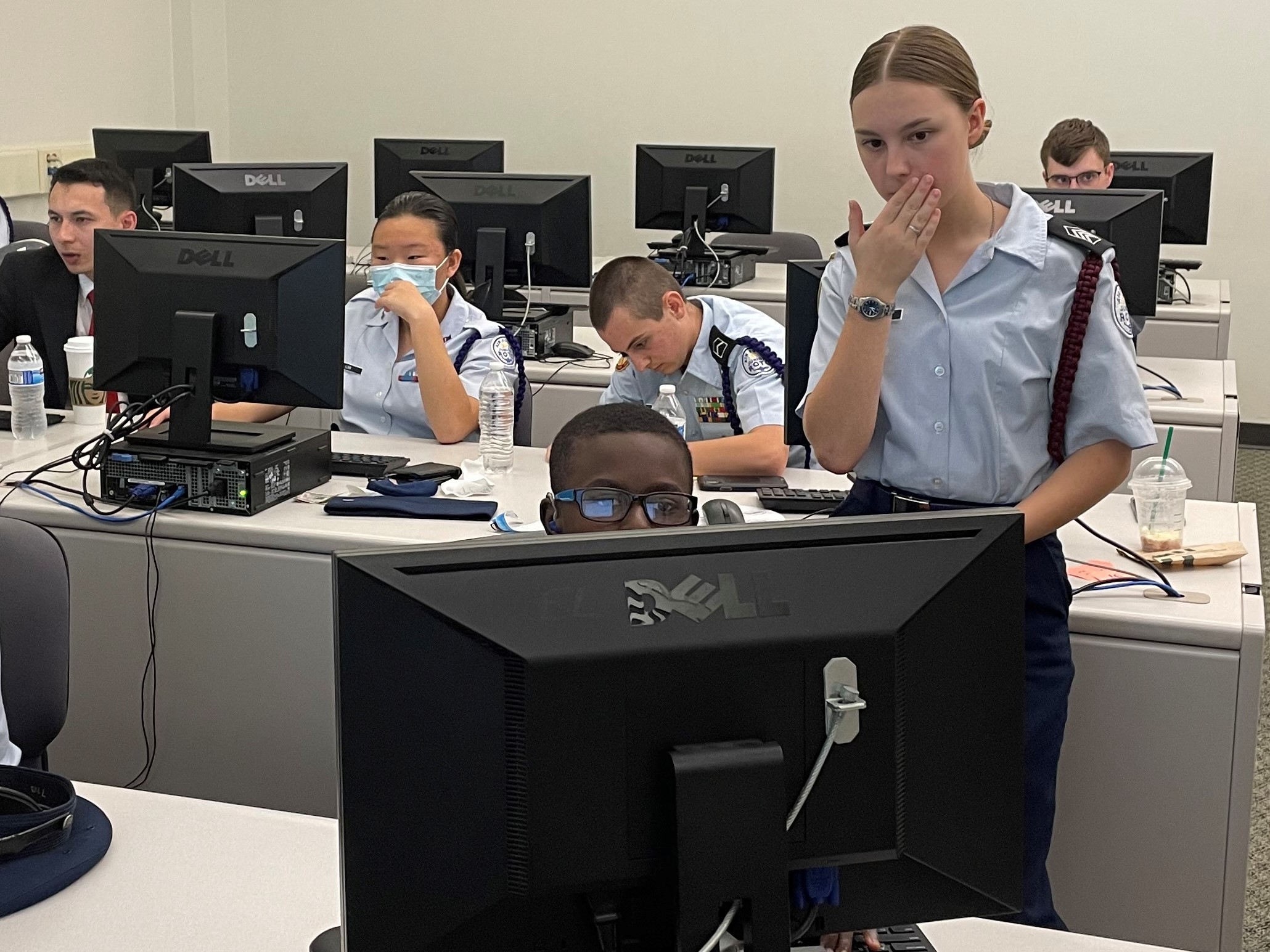 Cybersecurity cadet mentors AFJROTC cyber team, helping lead them to #1 ...