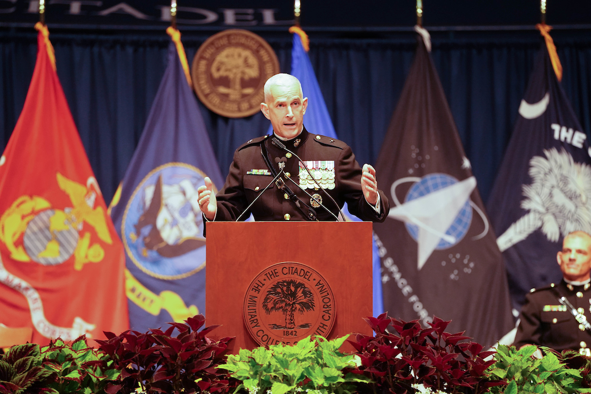 Honoring America's newest military leaders - The Citadel Today