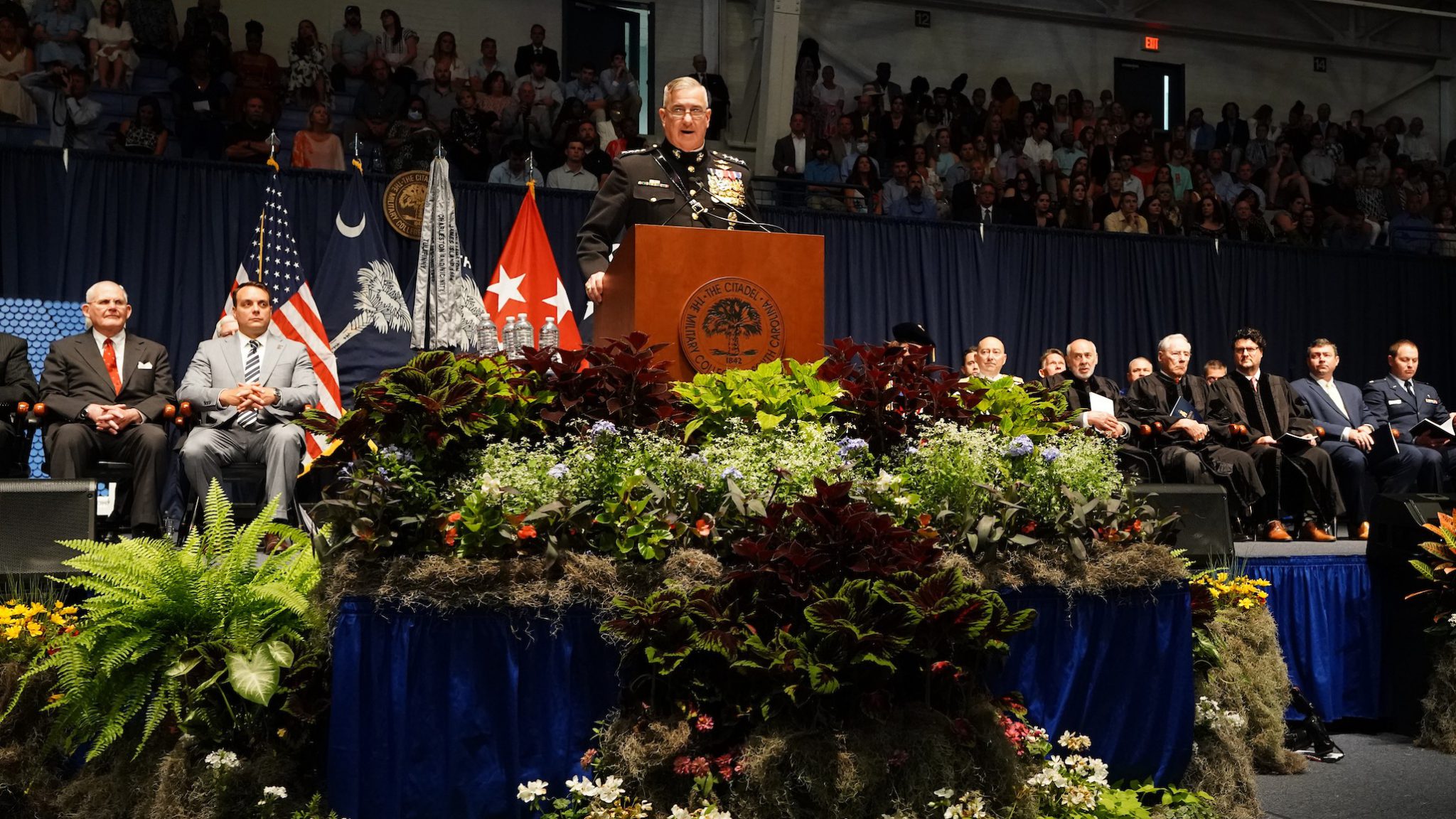 The Citadel awards honorary degrees to state and national leaders in ...