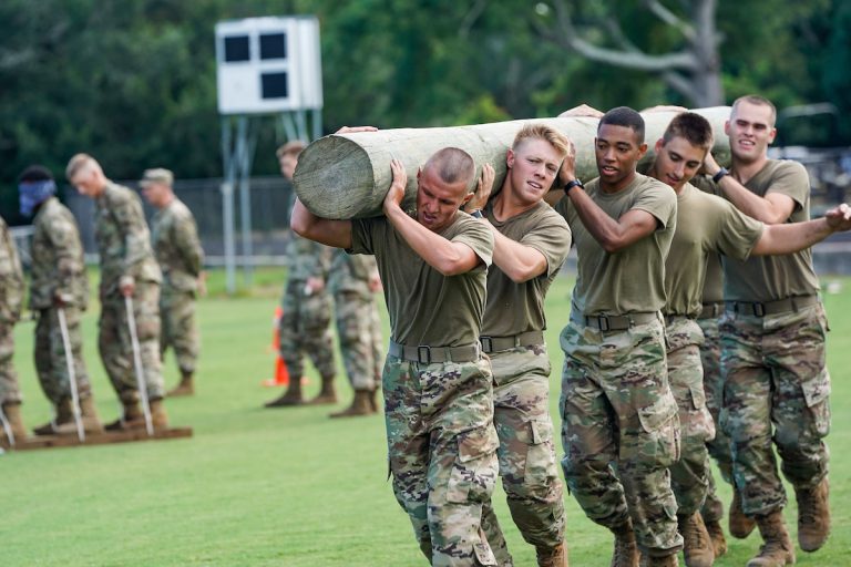 Learning to lead: cadets get specialized training to guide the next generation of Citadel cadets ...