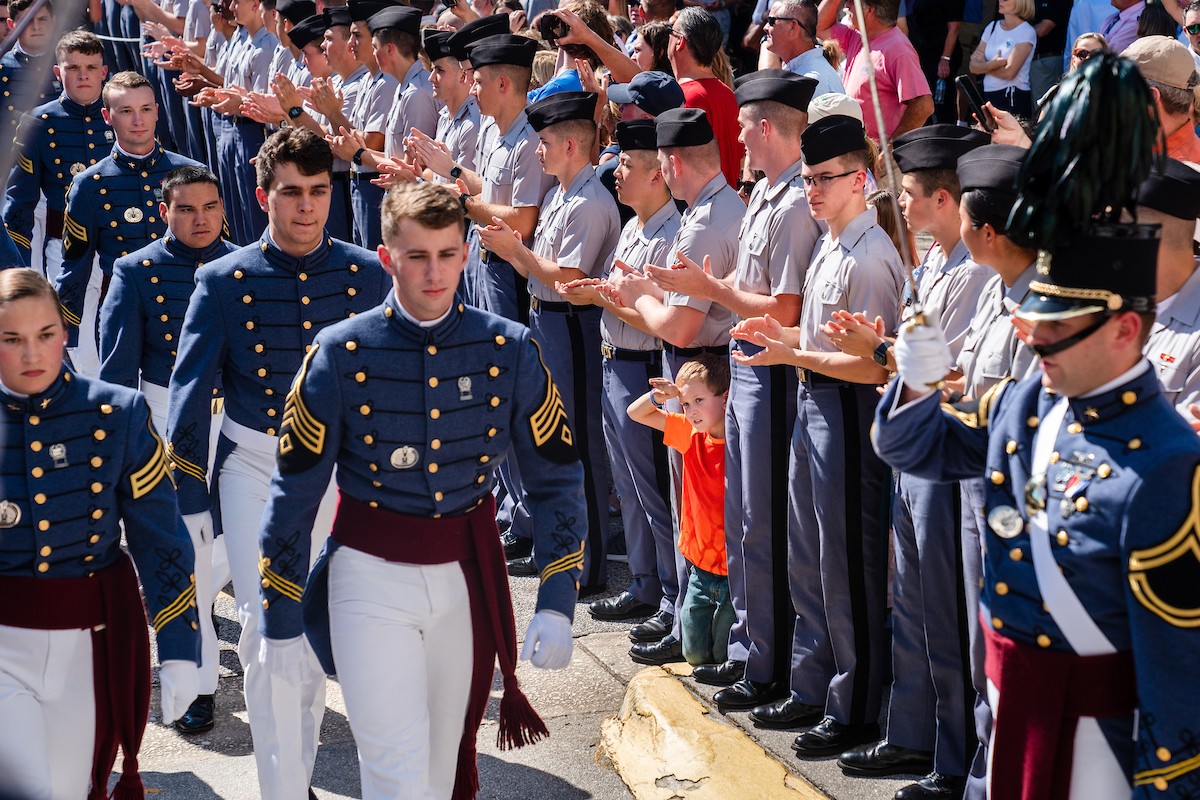 Class rings, cadet promotions and more from Parents' Weekend 2022 - The ...
