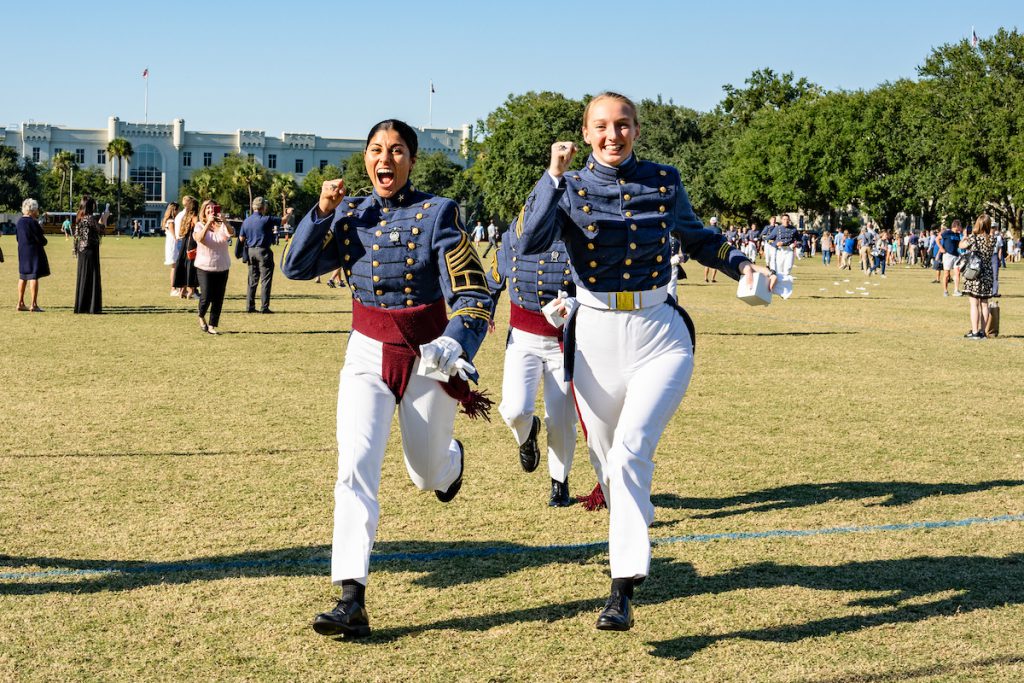 Class rings, cadet promotions and more from Parents' Weekend 2022 - The ...