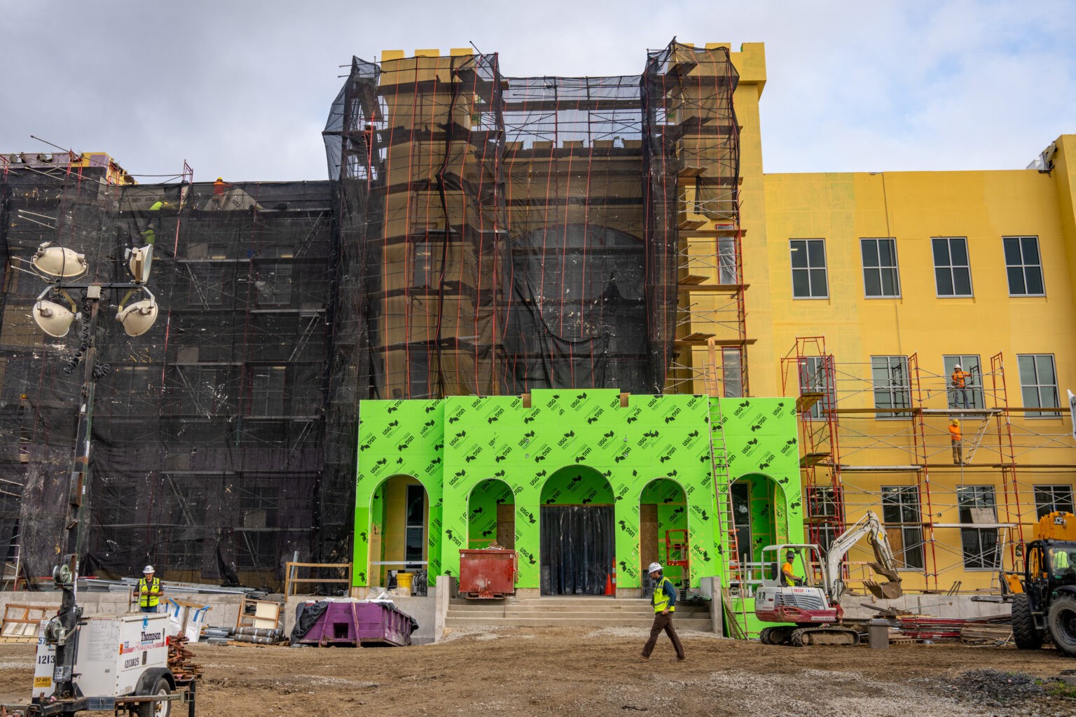 Capers Hall Replacement Project made possible by help from hundreds of ...