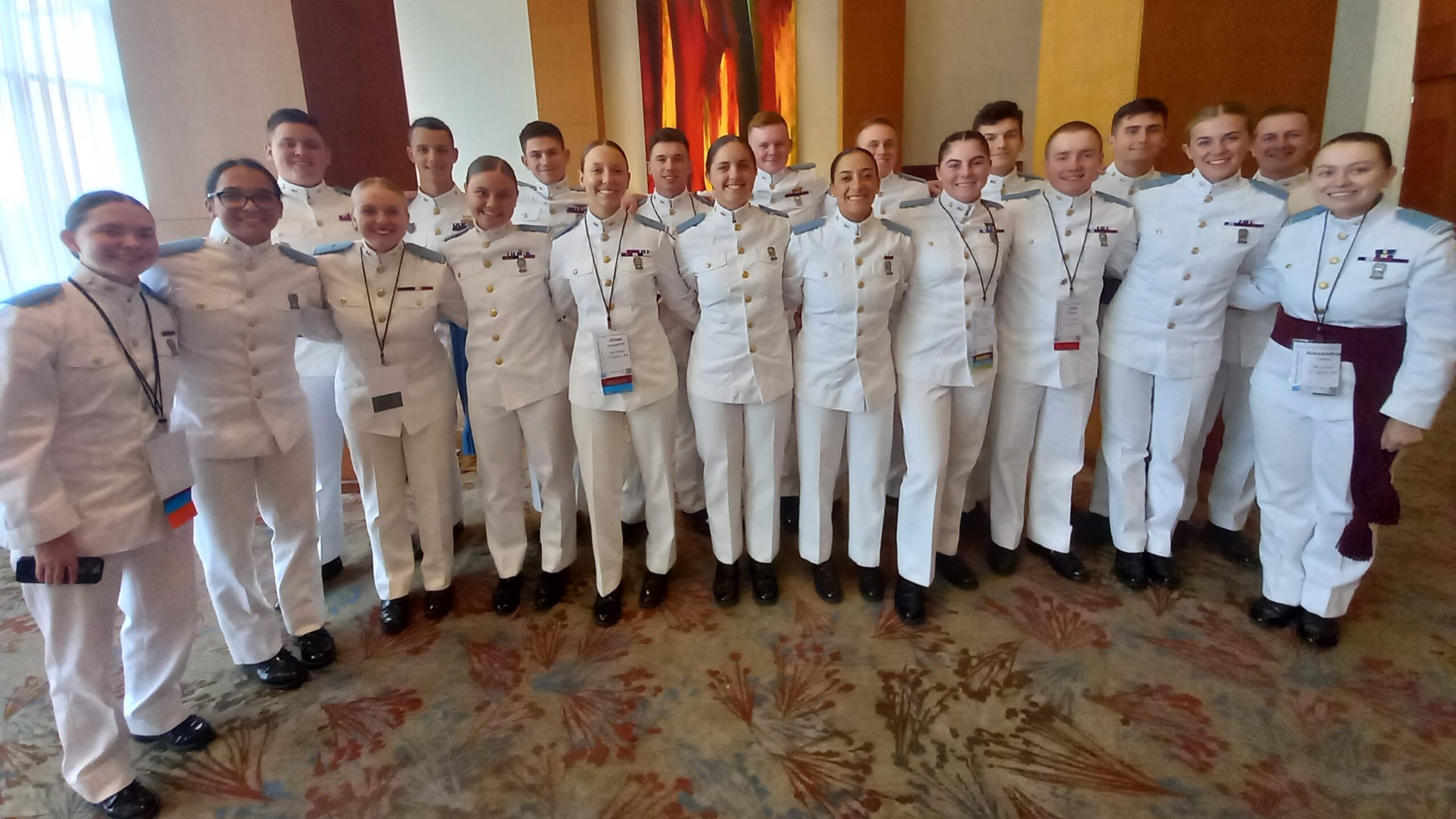 Citadel cadets in the Honors Program display their academic excellence ...