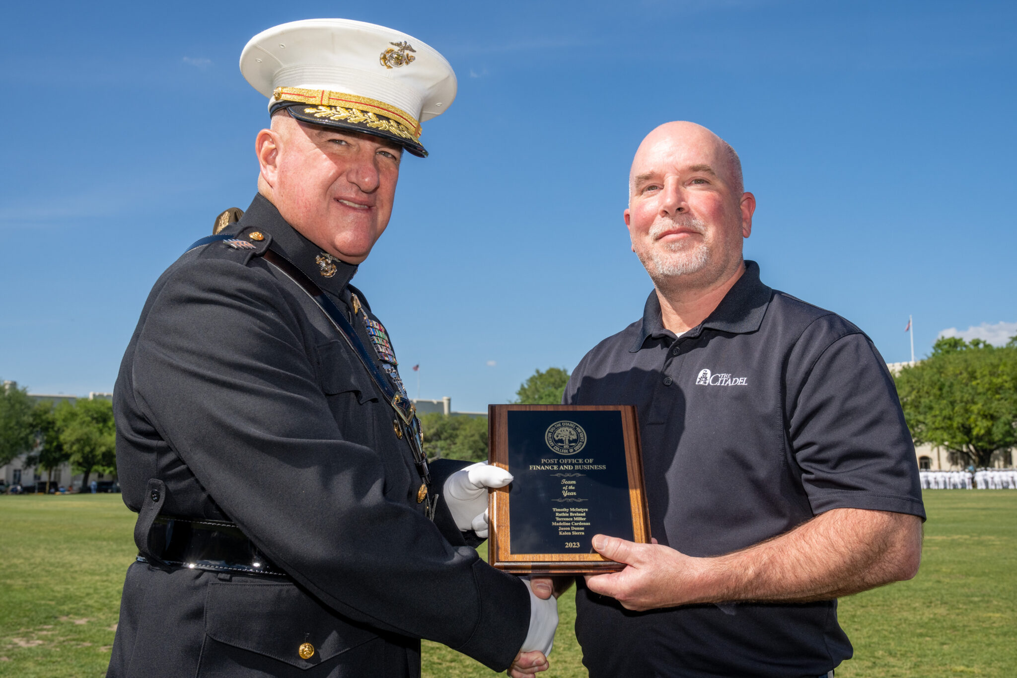 The Citadel recognizes Team of the Year and Employee of the Year, as ...
