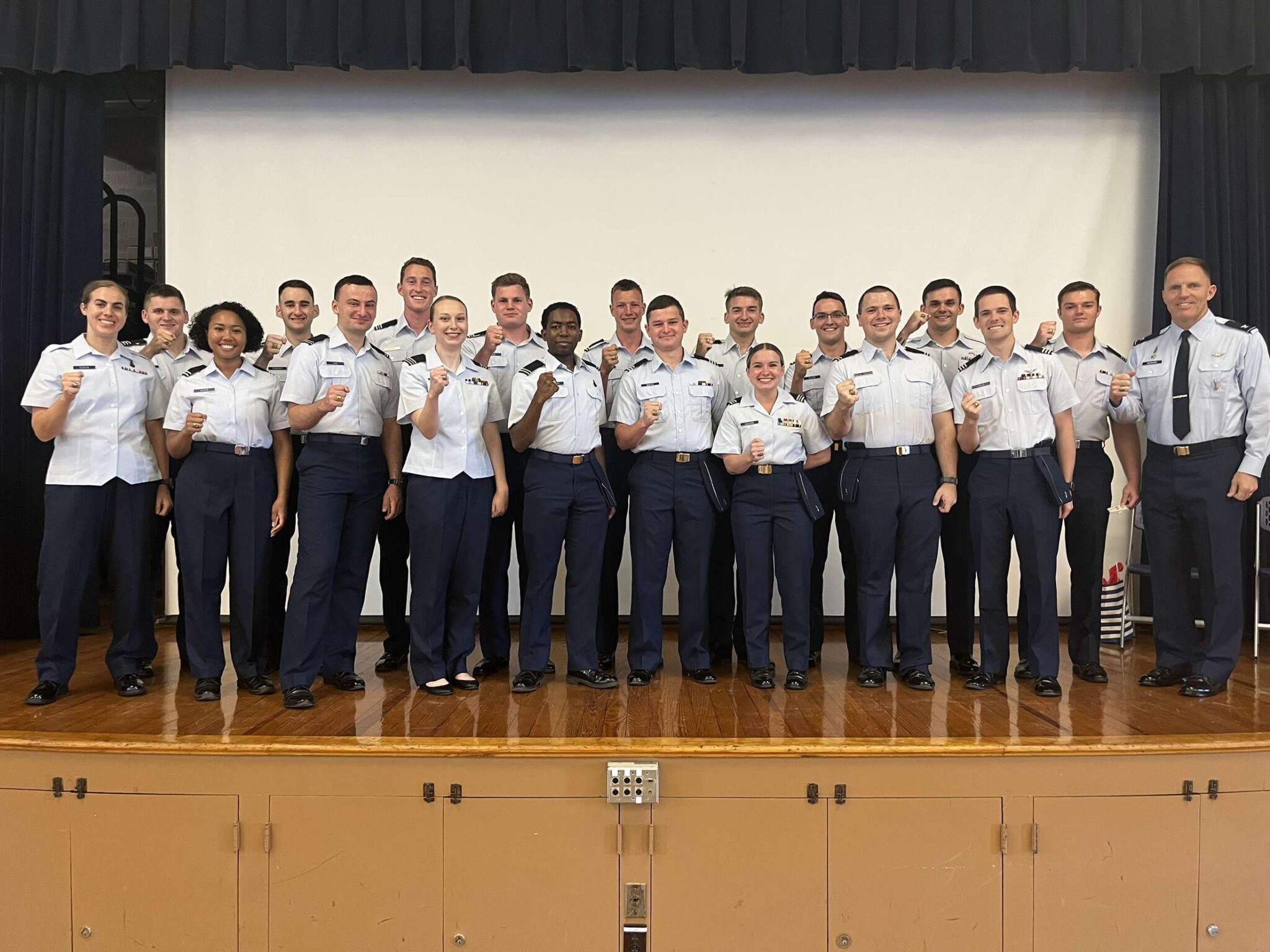 Senior cadets say goodbye to Col. Morand, The Citadel’s Air Force ROTC ...