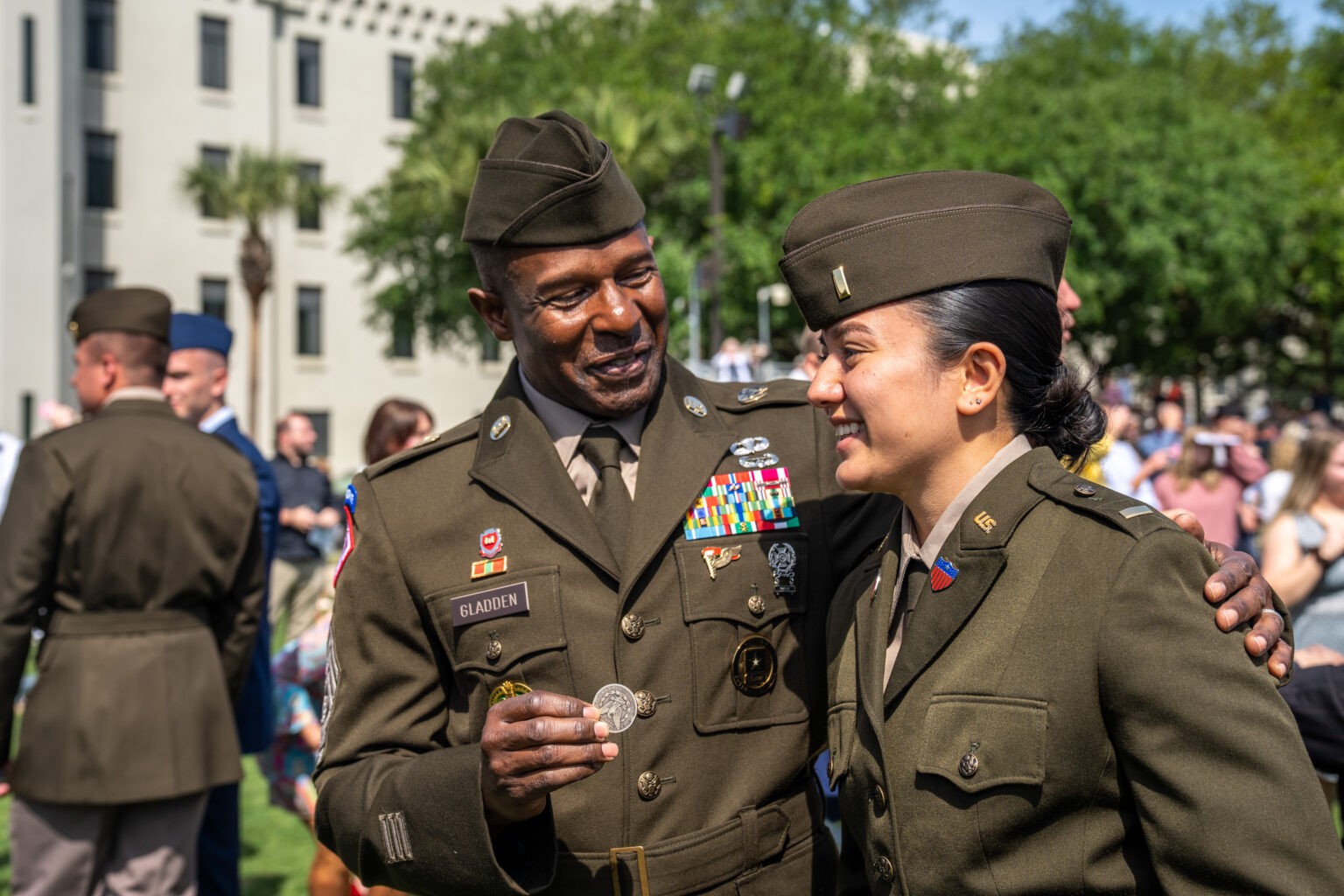 The Citadel Class of 2023 cadets sworn in as officers in the United ...