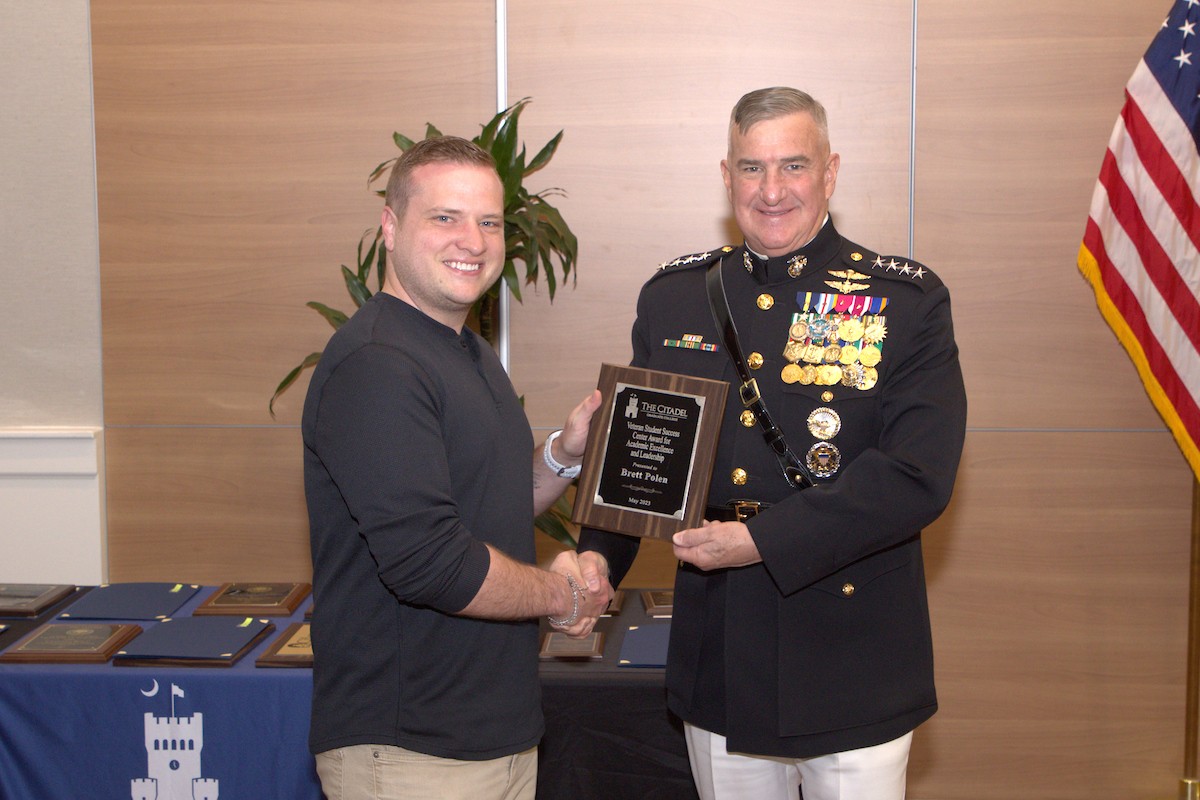 The Citadel Graduate College honors achievements of remarkable students ...