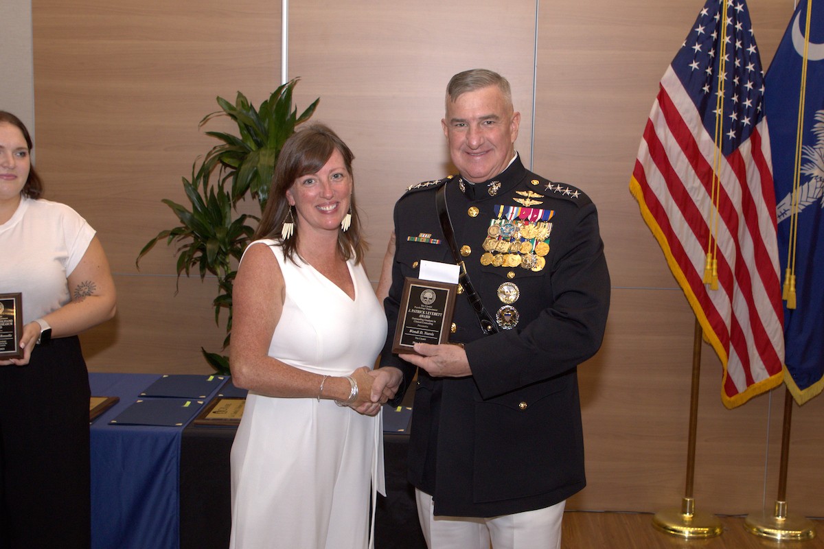 The Citadel Graduate College honors achievements of remarkable students ...