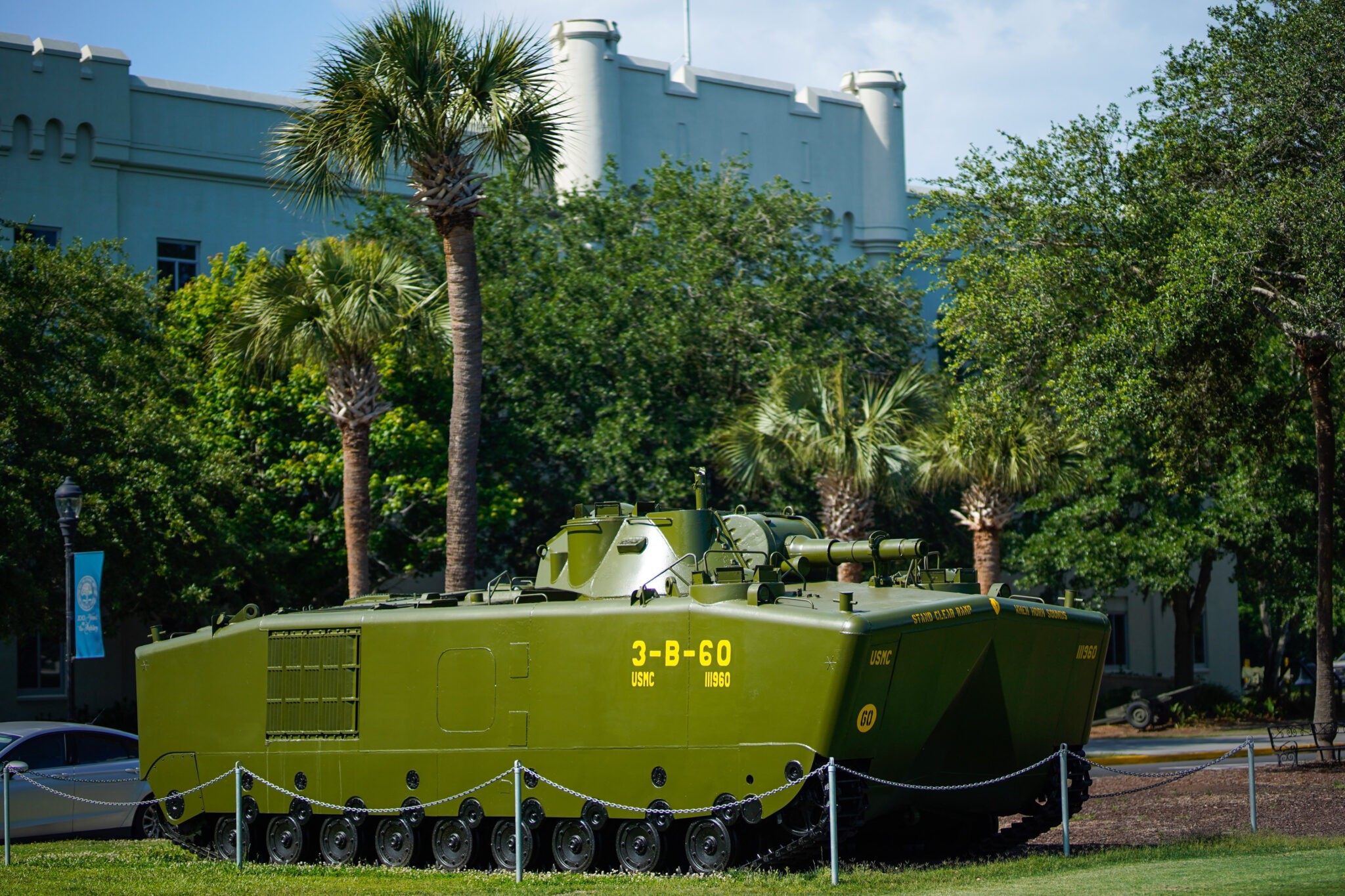 The Citadel restores military displays on Summerall Field - The Citadel ...