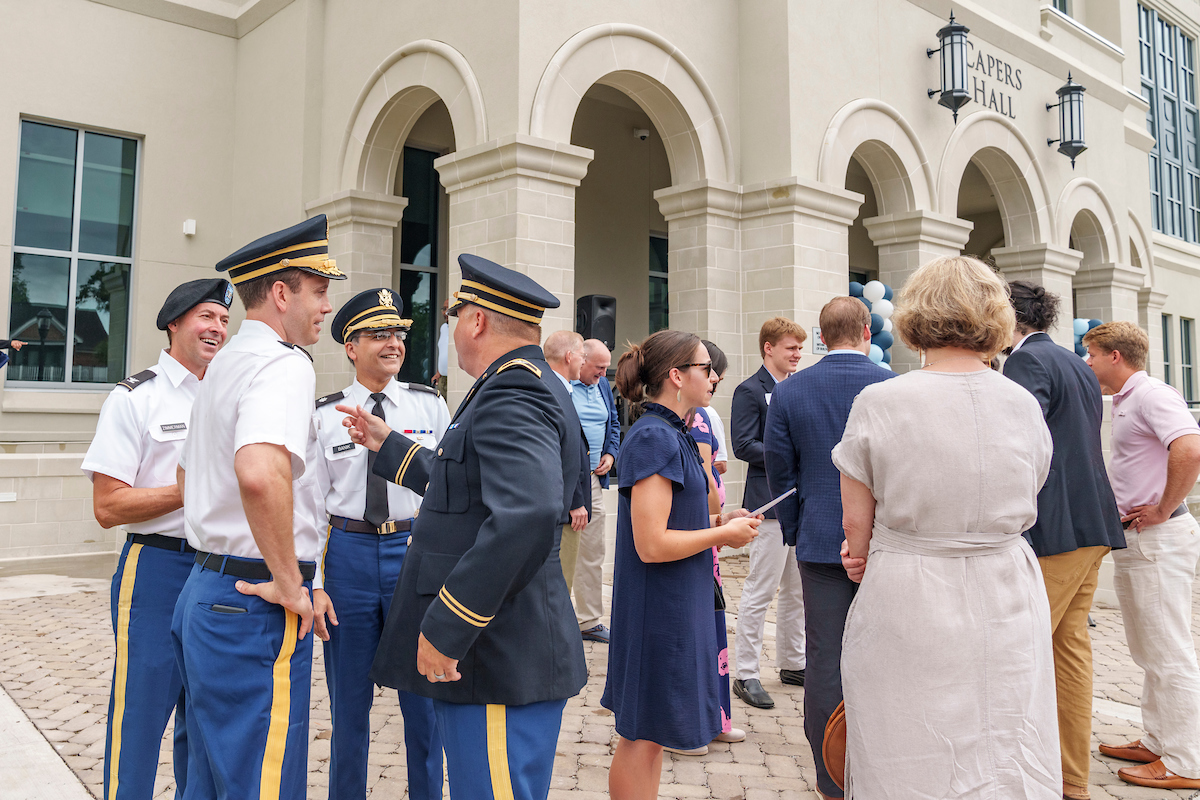 Capers Hall ribbon-cutting ceremony marks a milestone at The Citadel ...
