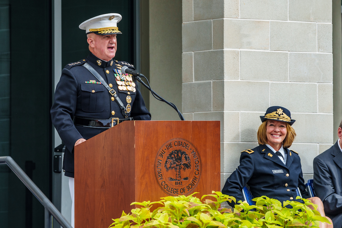 Capers Hall ribbon-cutting ceremony marks a milestone at The Citadel ...